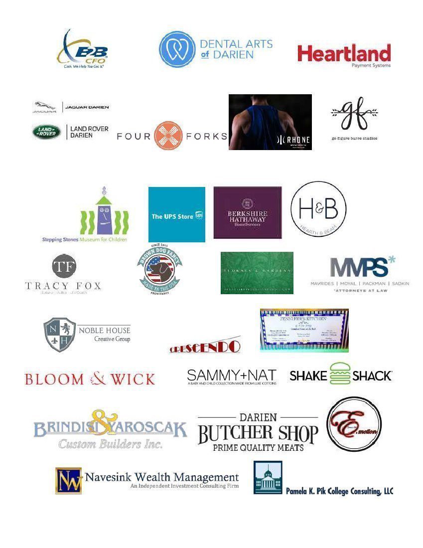 page of new member logos for event - Darien Chamber Of Commerce