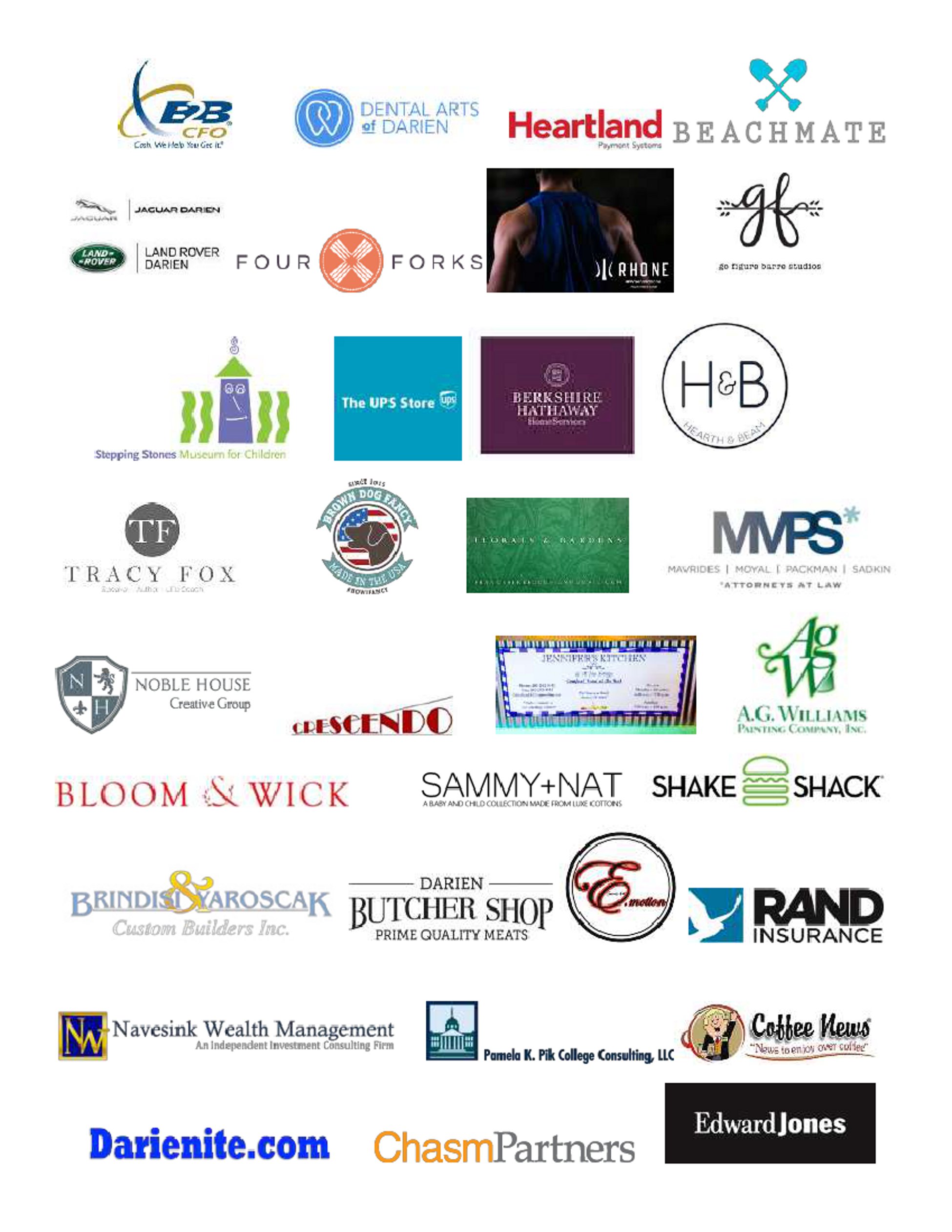 page of new member logos for website 1.31 - Darien Chamber Of Commerce