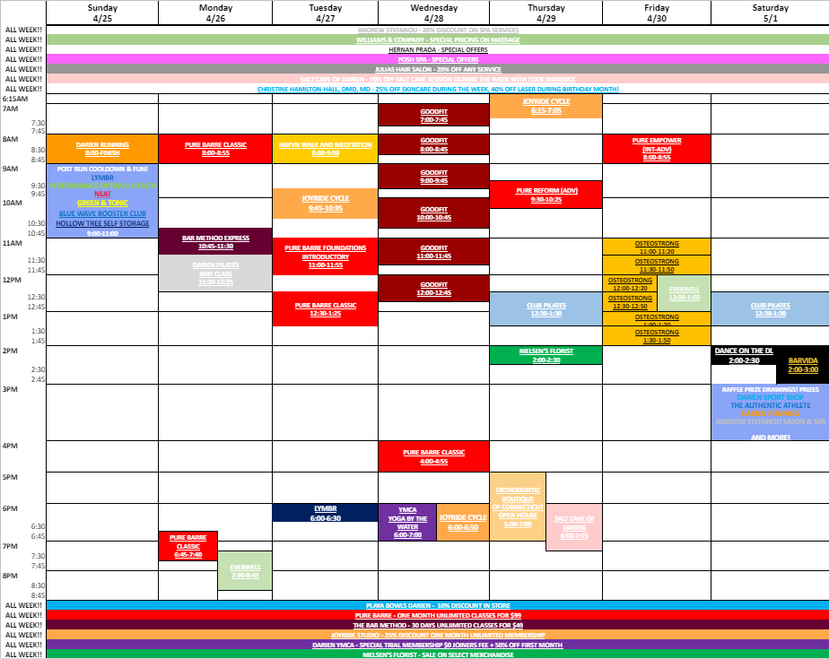 Calendar V3 - Darien Chamber Of Commerce