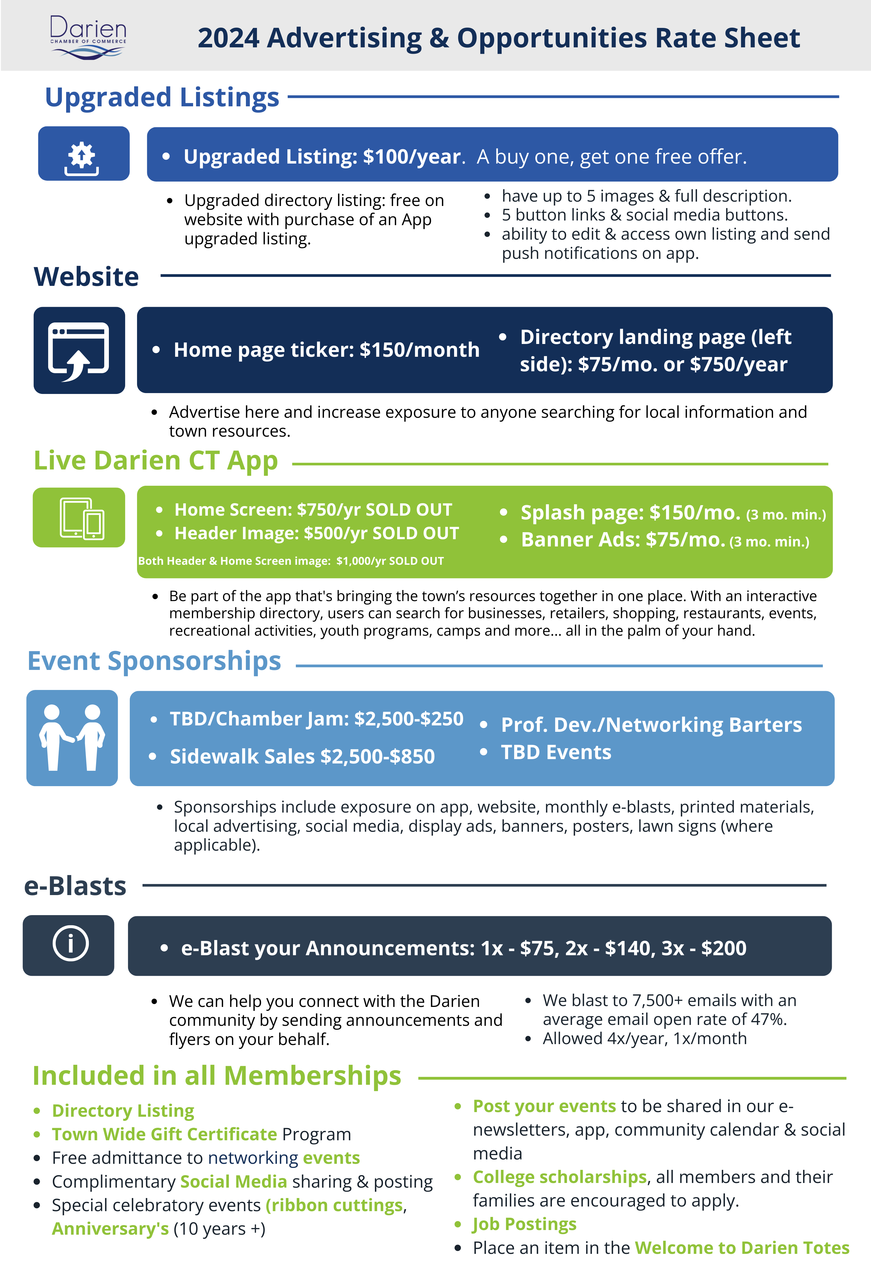 2024 rate sheet - Darien Chamber Of Commerce